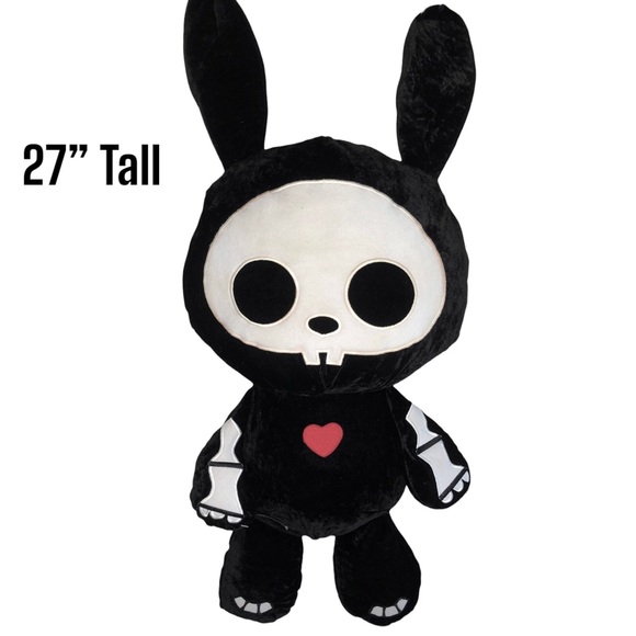 Fiesta | Toys | Skelanimals Black Jack Rabbit 27 Xlarge Plush Stuffed ...
